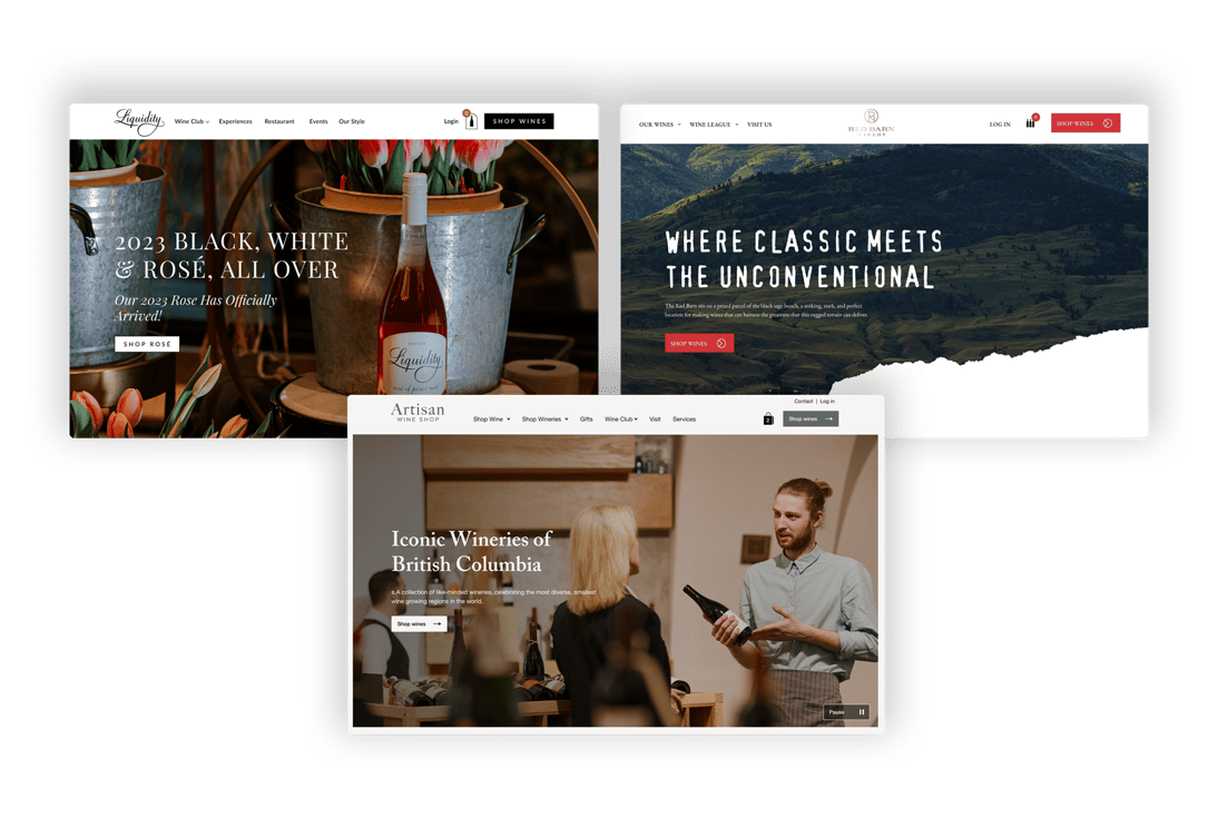 Mark Anthony Group: Launching 3 world-class winery websites