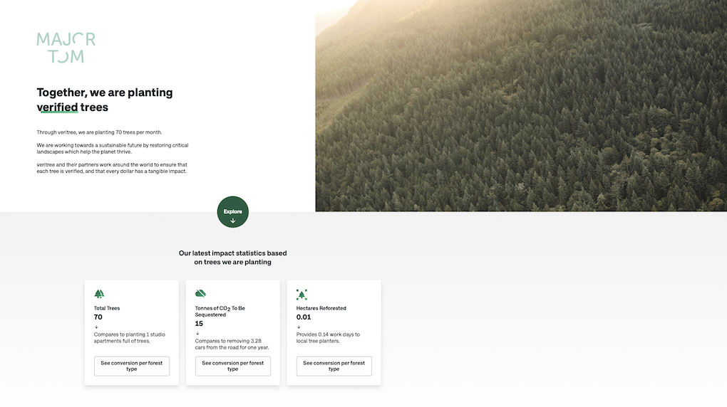 Planting the seeds of sustainability with veritree